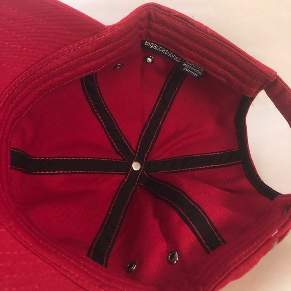 Accessories | Red Ball Cap | Poshmark